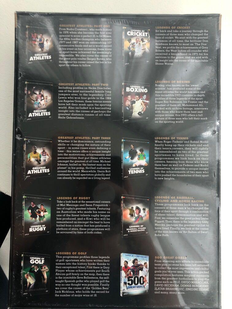 NEW 12 DVD ultimate sport collection, Hobbies & Toys, Music & Media ...