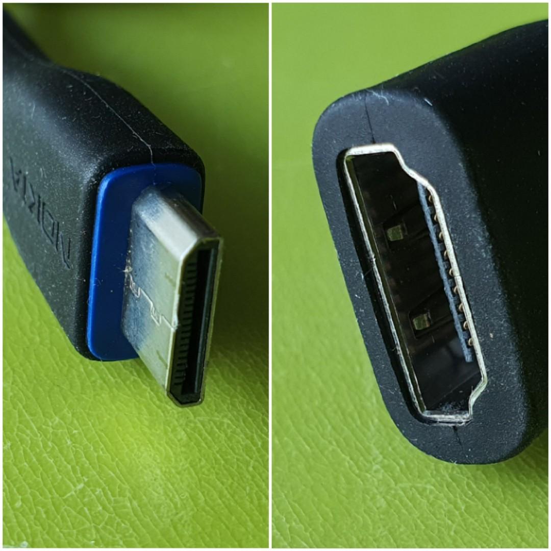 Nokia N8 HDMI and USB A adapters, Computers & Tech, Parts & Accessories ...