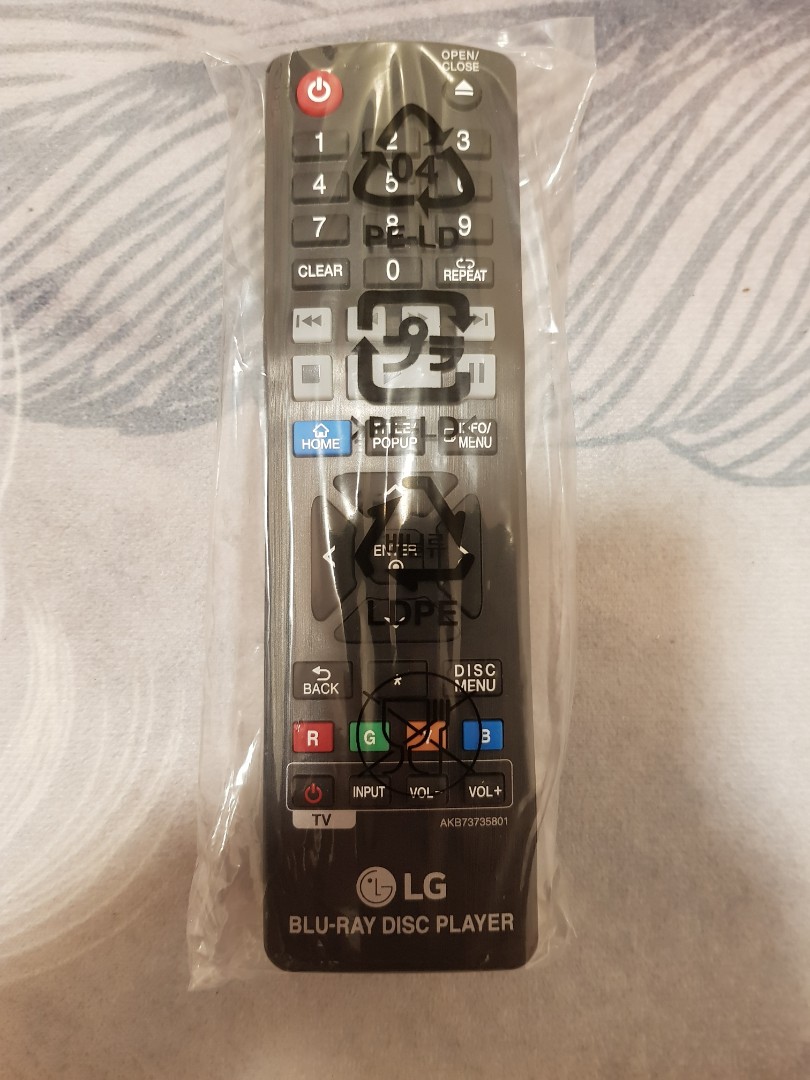 Original LG Blu-Ray DVD Remote Control, TV & Home Appliances, TV ...