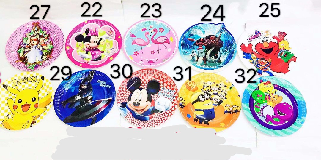 Paper plate character, Babies & Kids, Baby Nursery & Kids Furniture ...