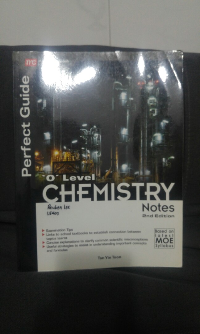 Perfect Guide O level Chemistry notes 2nd edition, Hobbies & Toys ...