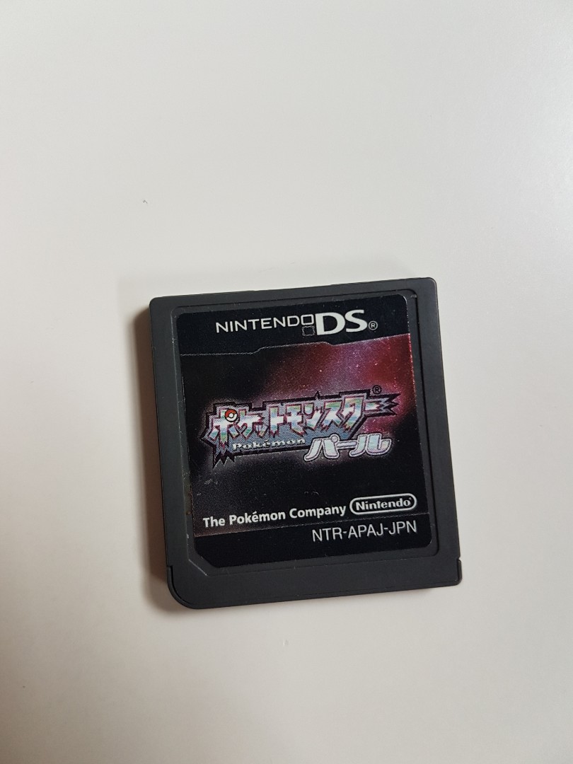 Pokemon Pearl DS JAPANESE ORIGINAL, Video Gaming, Gaming Accessories ...