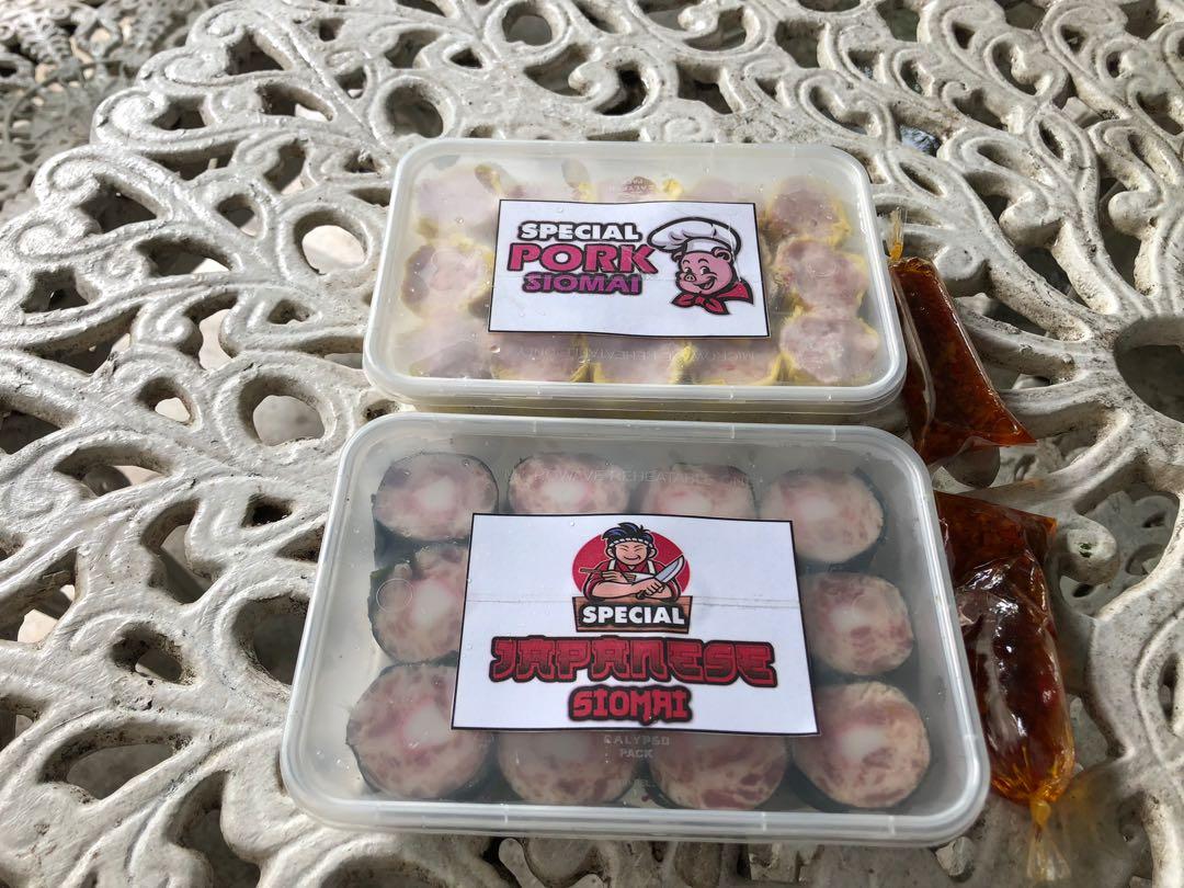 Pork Siomai, japanese siomai and chilli sauce for sale, Food & Drinks ...