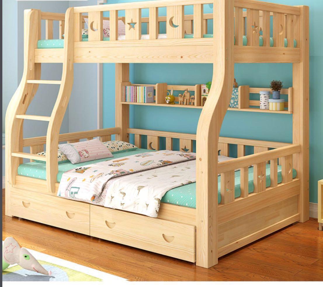 Preorder bunk bed , double layer bed , double deck bed, Furniture ...