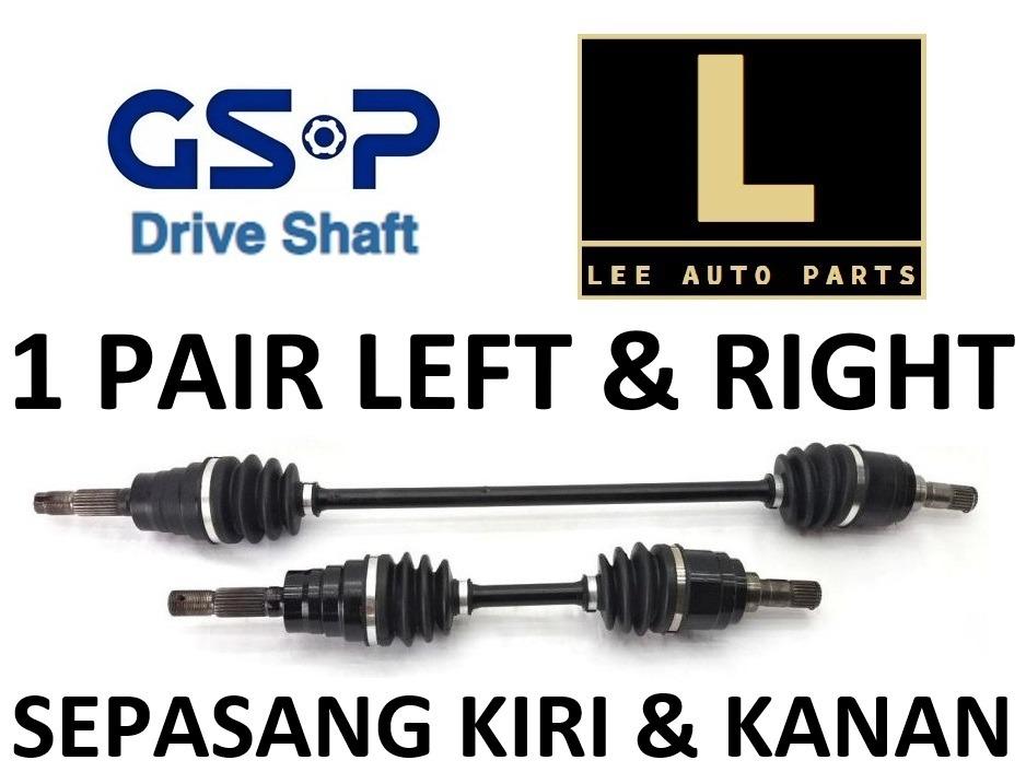 PROTON SAGA ISWARA DRIVE SHAFT 1SET 2PCS (LEFT & RIGHT) GSP BRAND, Auto Accessories on Carousell
