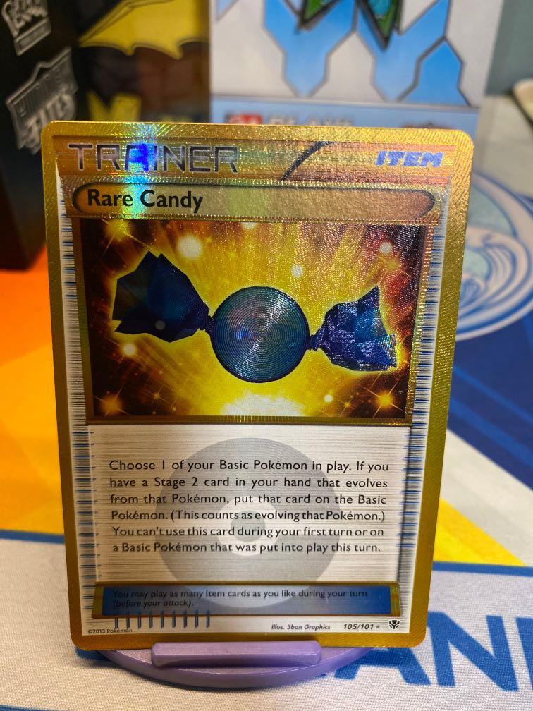 Rare Candy Secret Rare, Hobbies & Toys, Toys & Games on Carousell