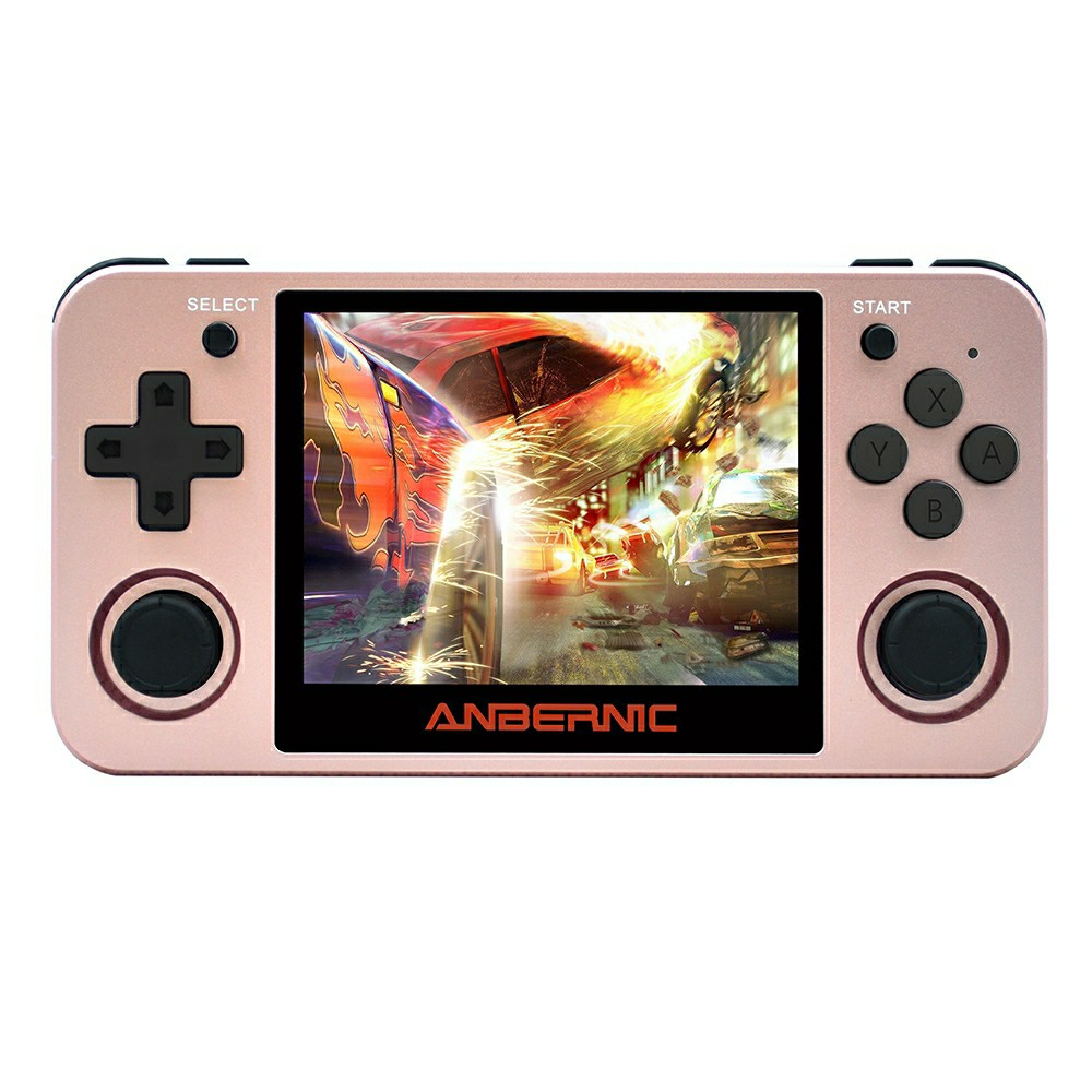 RG350M Retro gaming handheld - Rose Gold, Toys & Games, Video Gaming ...