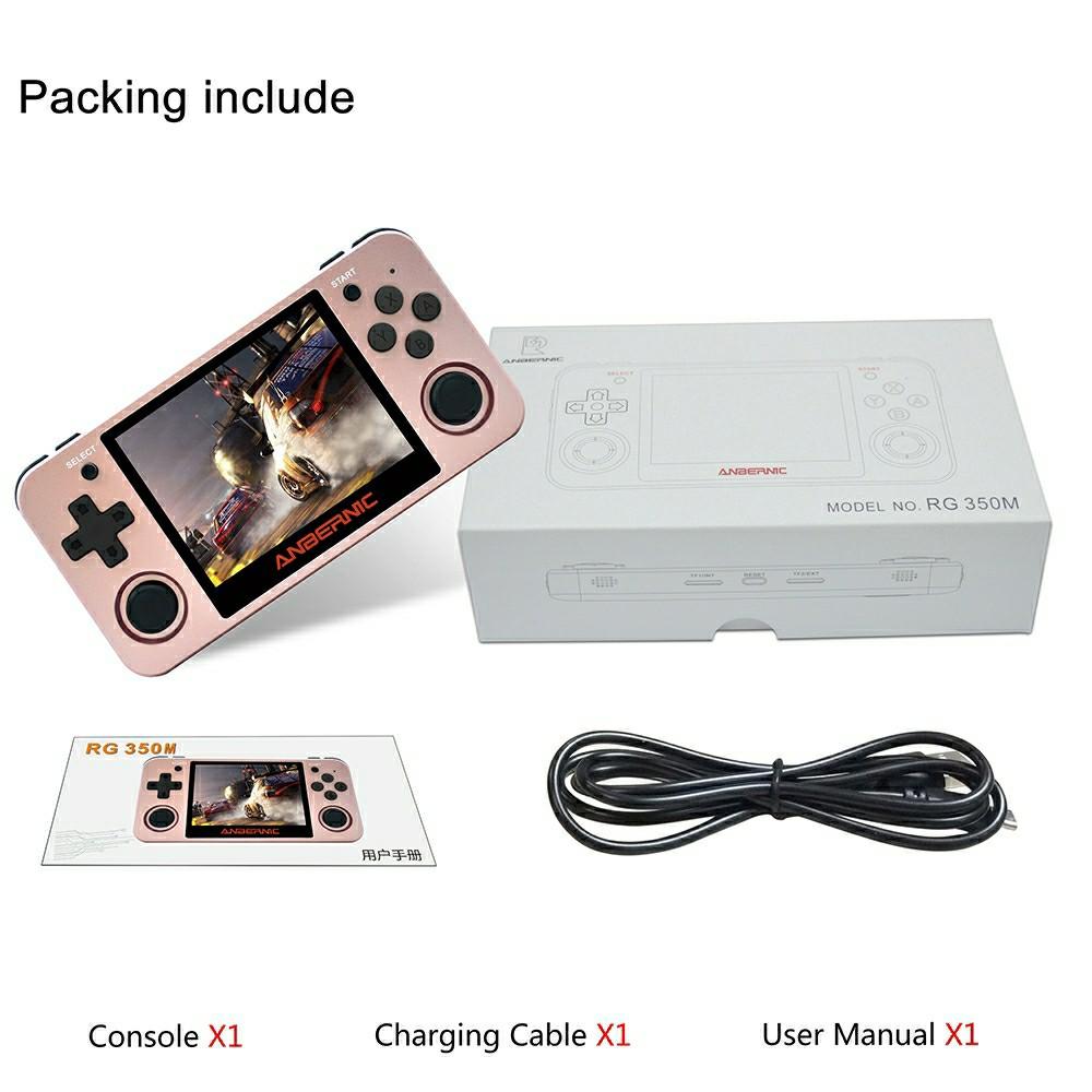 RG350M Retro gaming handheld - Rose Gold, Toys & Games, Video Gaming ...
