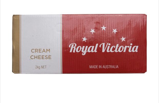 ROYAL VICTORIA CREAM CHEESE 2KG, Food & Drinks, Packaged & Instant Food ...
