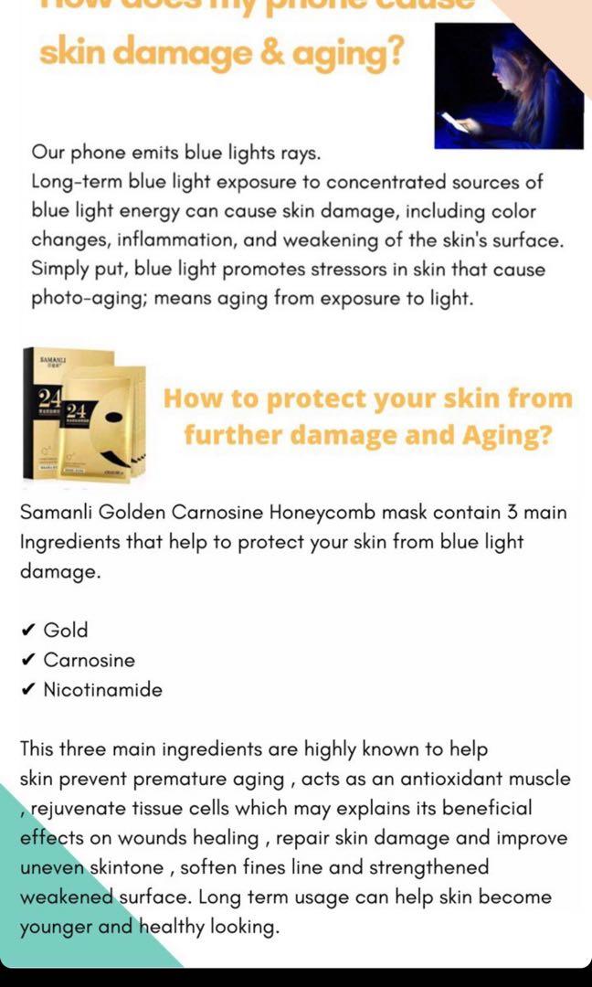 SAMANLI BUBBLE HONEYCOMB GOLD MASK, Beauty & Personal Care, Face, Face ...