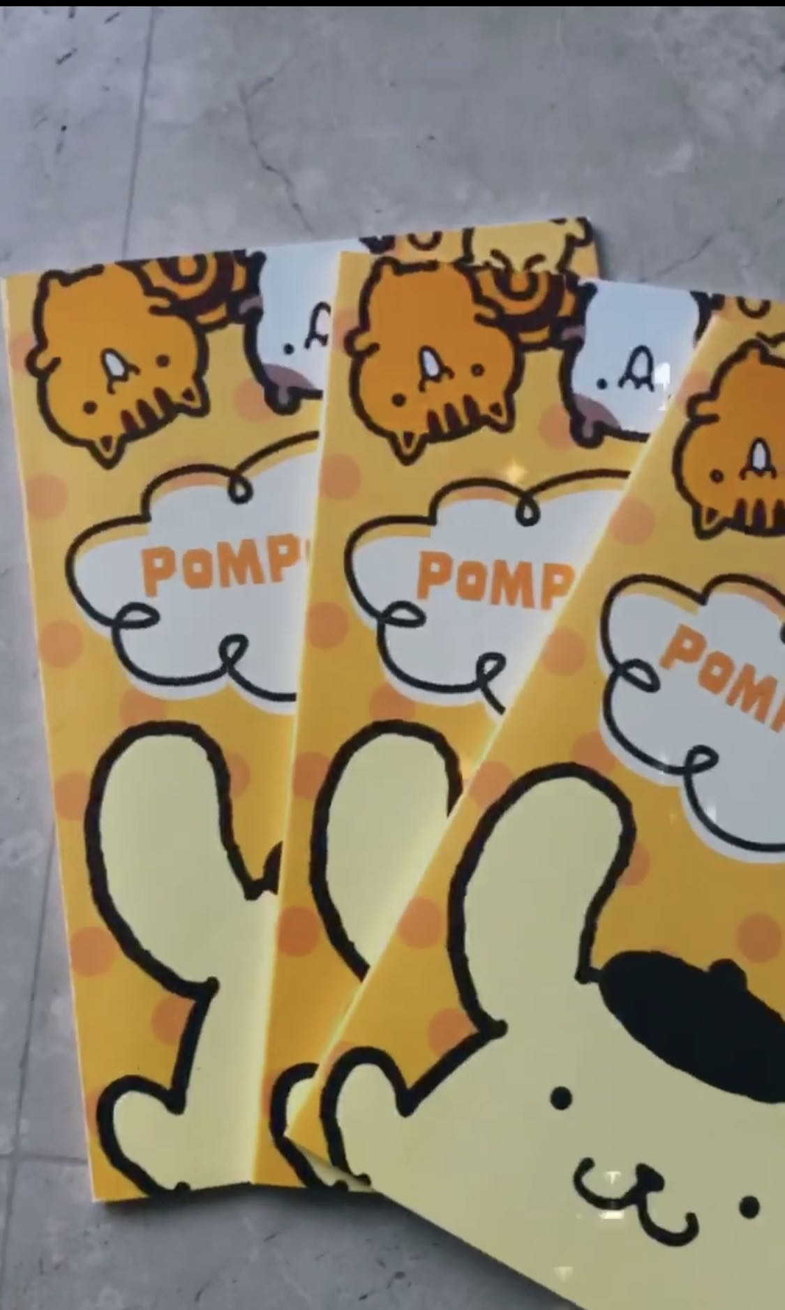 SANRIO pompompurin notebook, Hobbies & Toys, Stationery & Craft ...