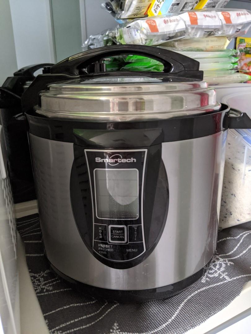 Smartech 6L智能高速煲 飯煲 壓力煲, 家庭電器, 廚房電器, 鍋具 - Carousell