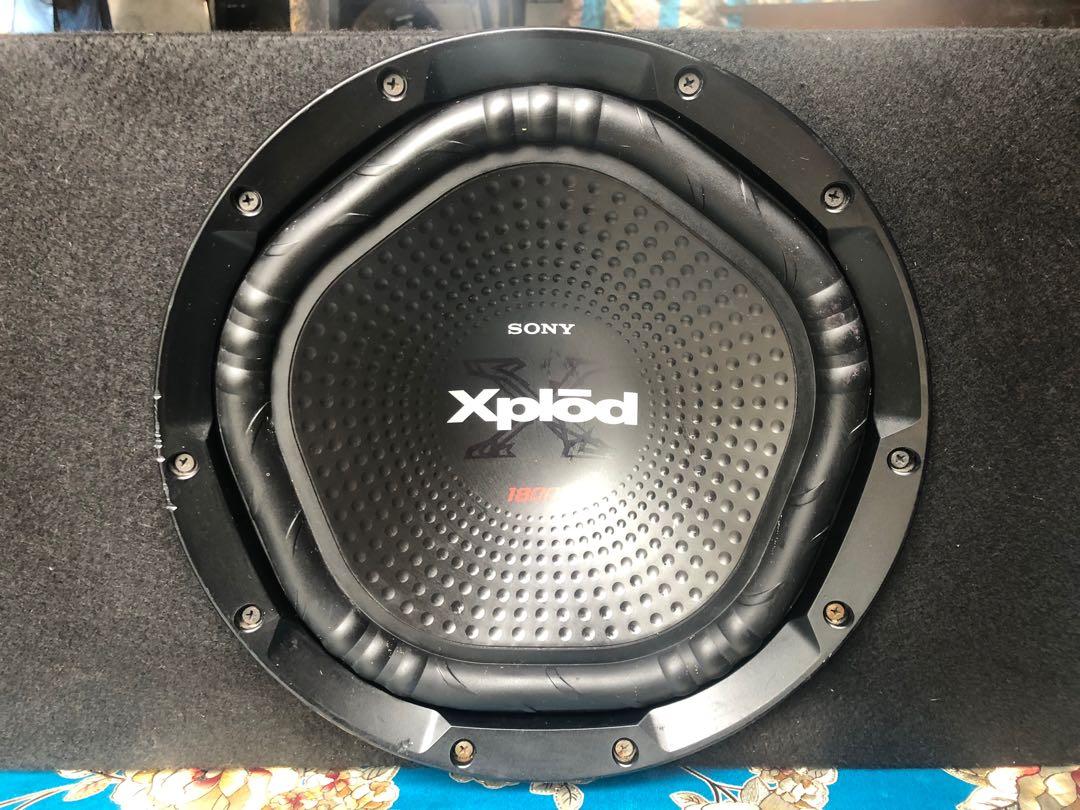 Sony Xplod subwoofer 1,800w, Car Parts & Accessories, Audio, Video, Alarm and other Electronic ...