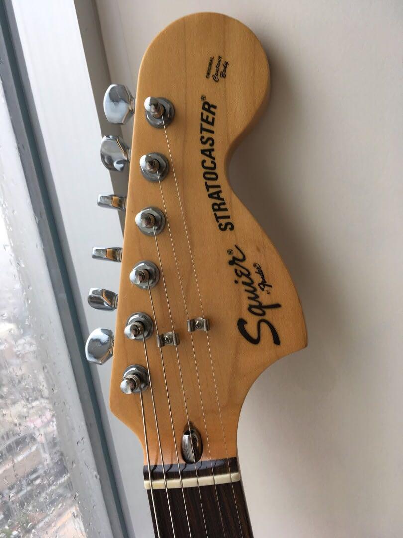 Squier Stratocaster 1984 Waterslide Decal, Hobbies & Toys, Music ...