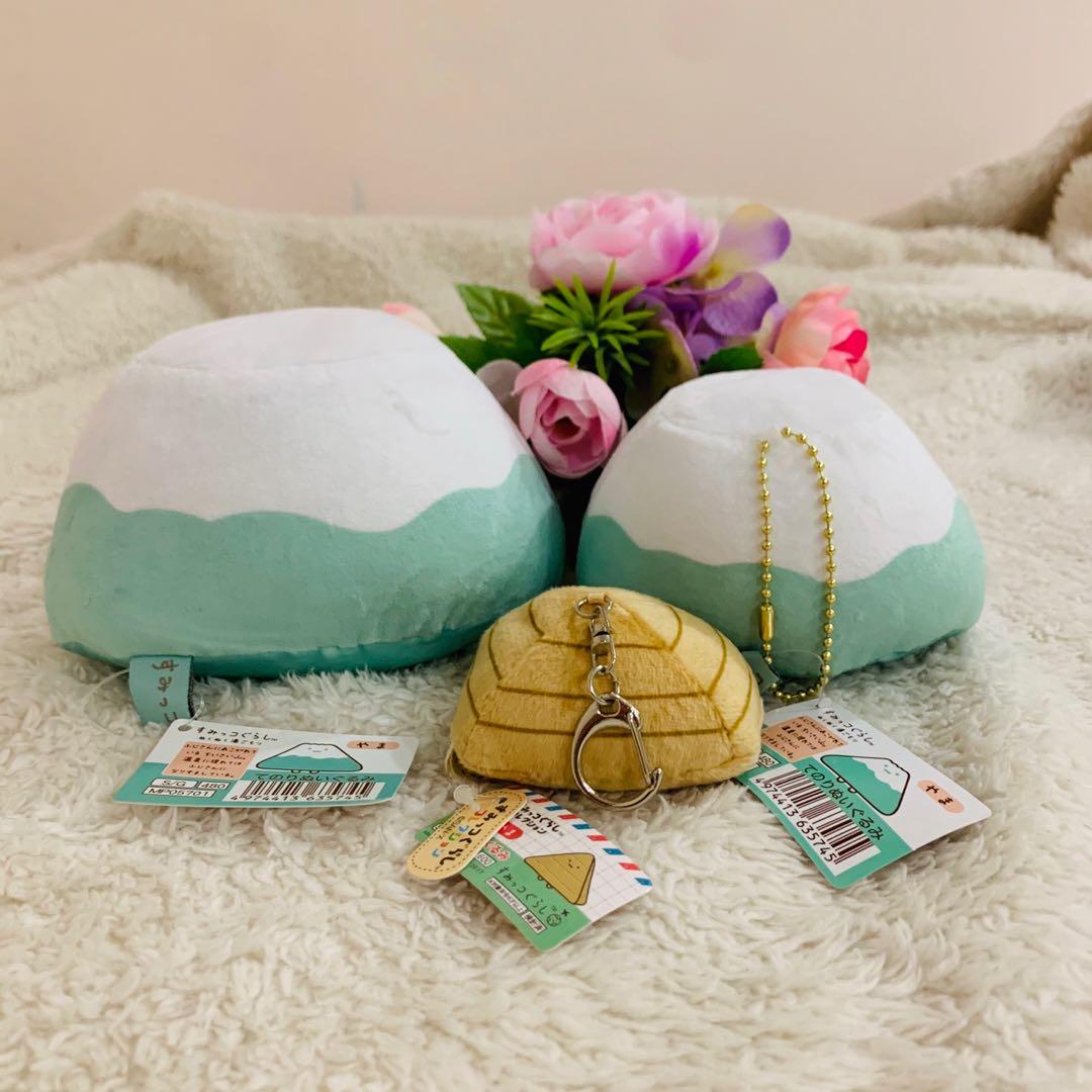 Sumikko Gurashi Mt Fuji Yama & Pyramid Keychain & Plush (BNIP/BNWT) San ...
