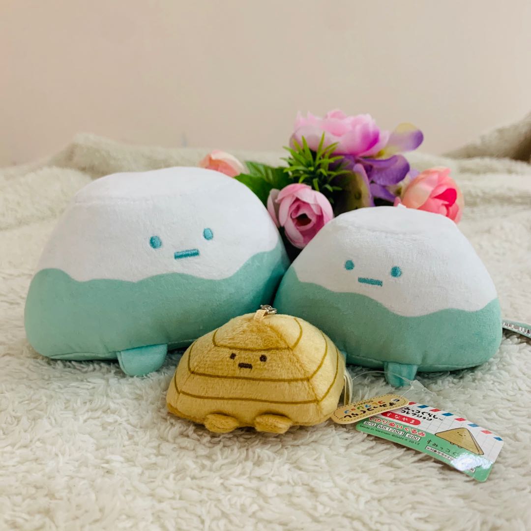 Sumikko Gurashi Mt Fuji Yama & Pyramid Keychain & Plush (BNIP/BNWT) San-X Japan Sumikkogurashi ...