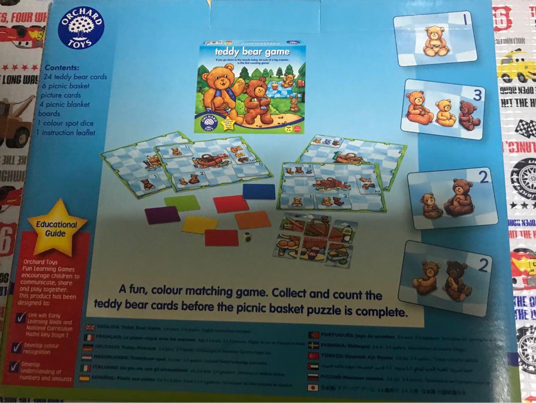 Teddy Bear Game, Hobbies & Toys, Toys & Games on Carousell