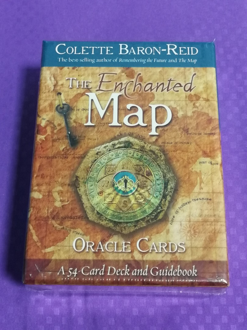 The Enchanted Map Oracle Cards, Hobbies & Toys, Toys & Games on Carousell