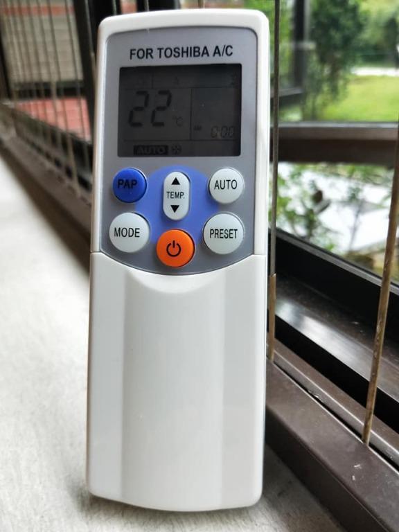 Toshiba Aircon Remote Control WH-H01JE WC-H01EE brand new, TV & Home ...