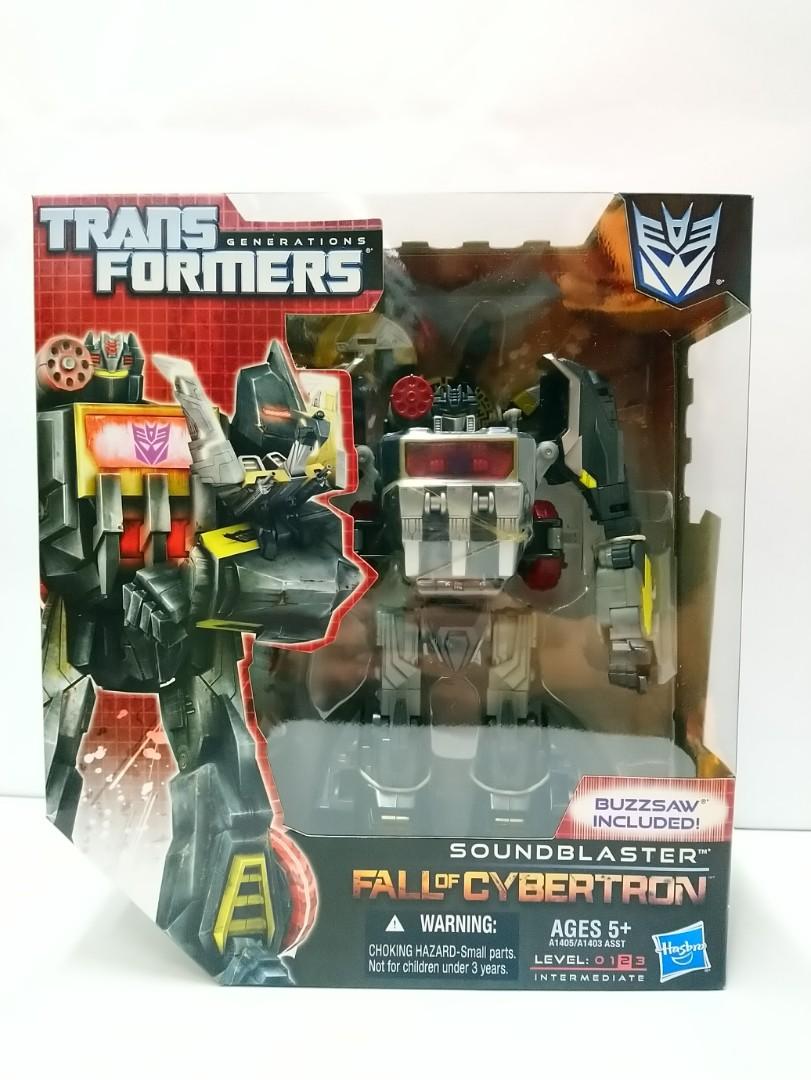 Transformers Generation FOC Soundwave Soundblaster, Hobbies & Toys ...
