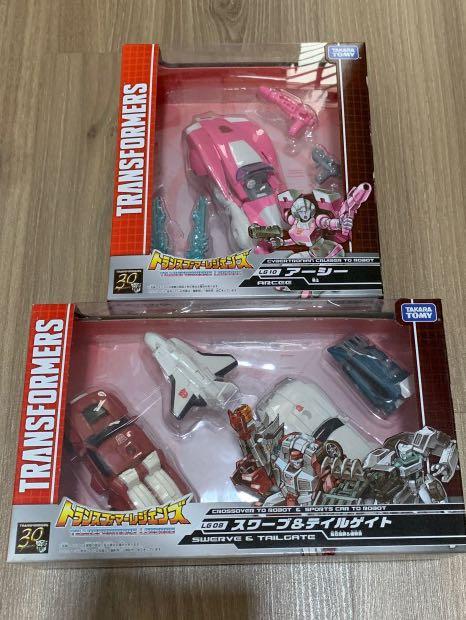 Transformers Legends LG 08 Tailgate and Swerve and LG 10 Arcee, Toys ...