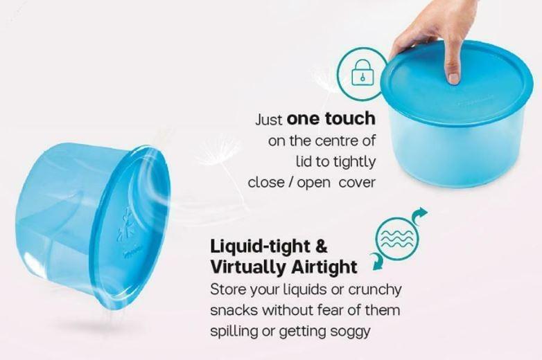 TUPPERWARE One Touch Topper 600ml/950ml (AUTHENTIC), TV & Home ...