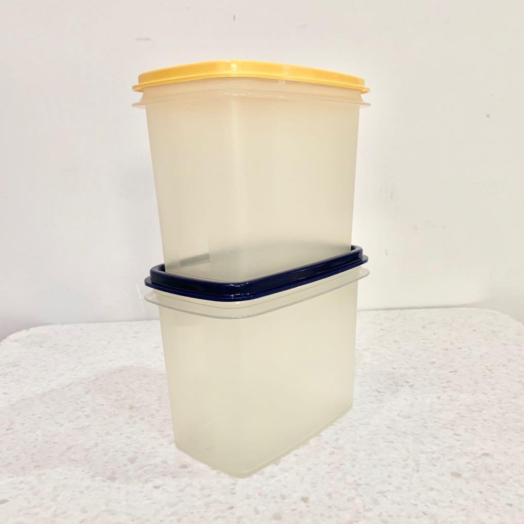 Tupperware Spice Saver (800ml / 1 Pcs) Square Tall Container, Furniture ...