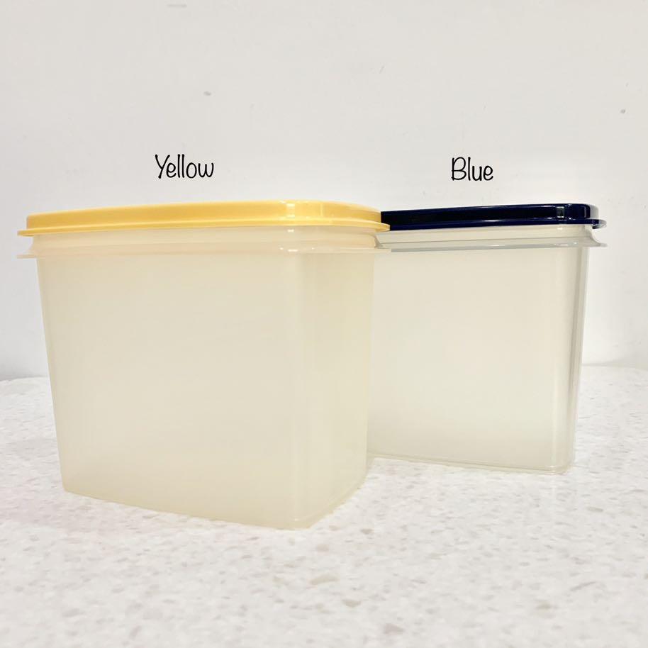 Tupperware Spice Saver (800ml / 1 Pcs) Square Tall Container, Furniture ...
