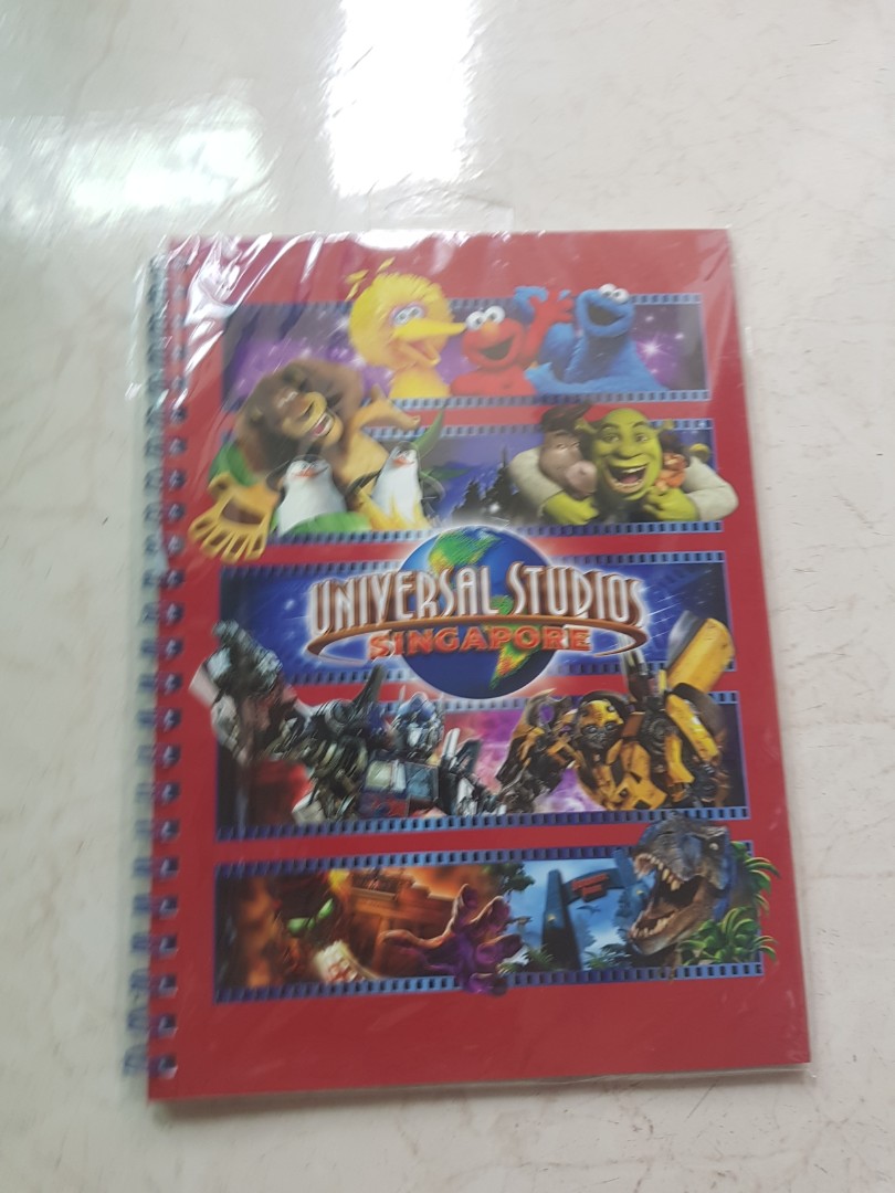 Universal Studios Singapore Notebooks, Hobbies & Toys, Stationery ...