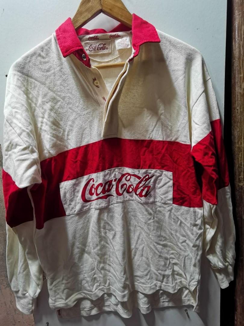 Vintage Coca cola polo shirt, Men's Fashion, Tops & Sets, Tshirts ...