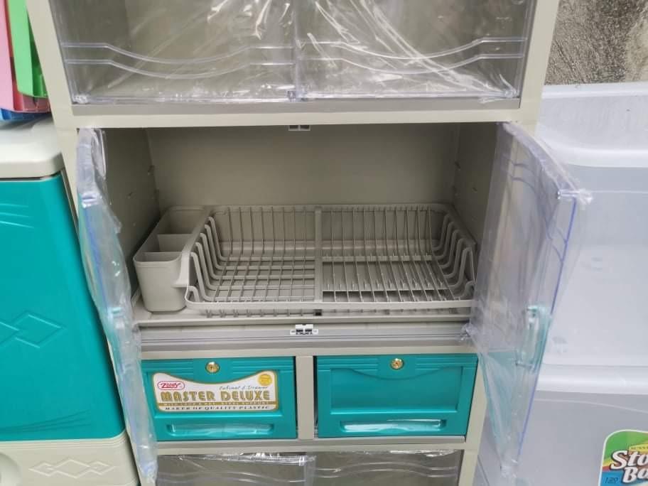 Zooey Master Deluxe Dish Cabinet, Furniture & Home Living, Furniture ...