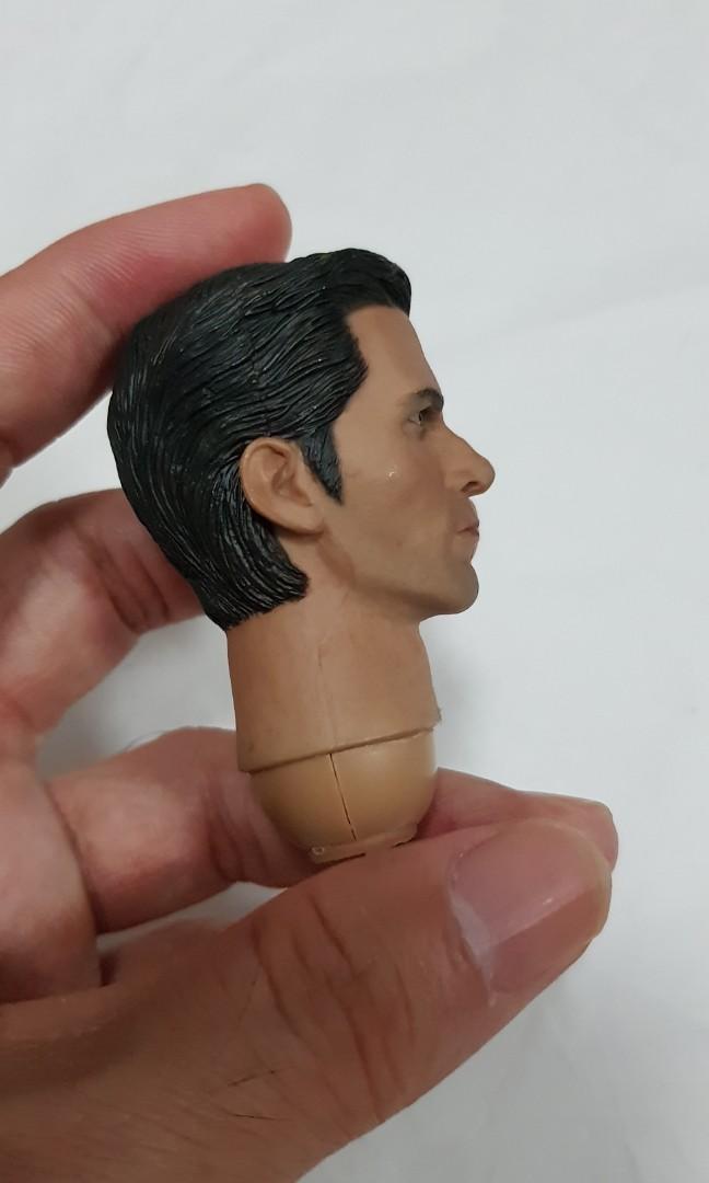1/6 scale Headplay Dark Knight Christian Bale head sculpt, Hobbies ...