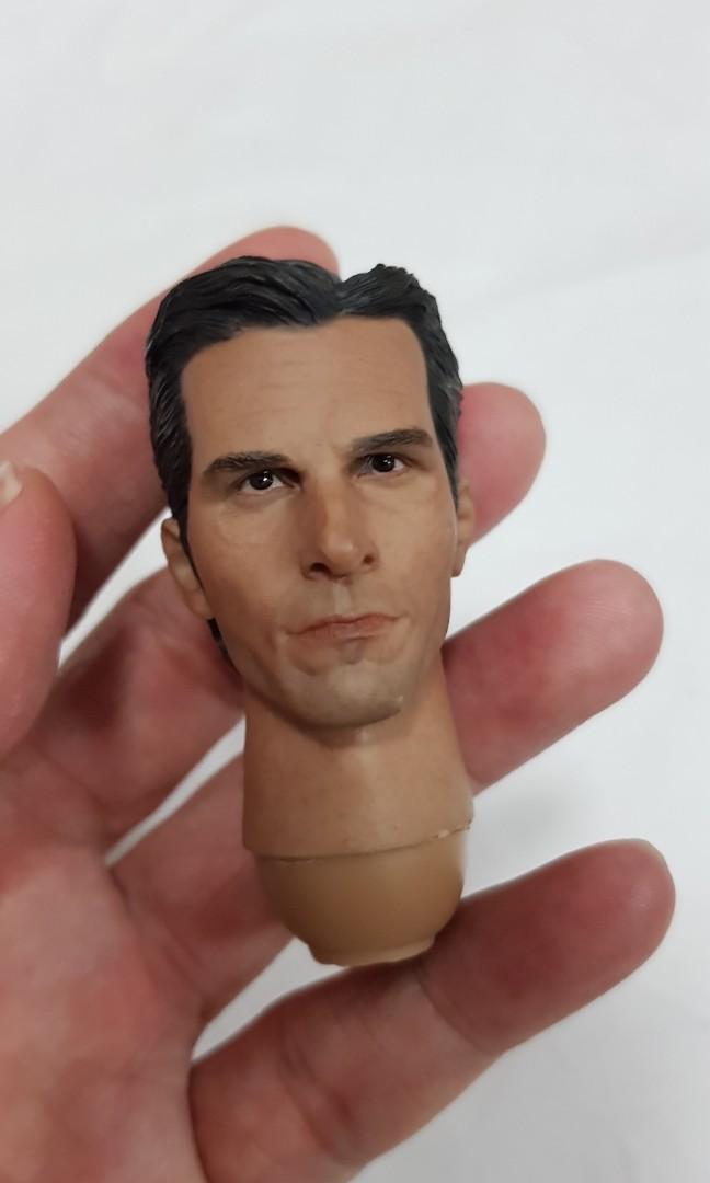 1/6 scale Headplay Dark Knight Christian Bale head sculpt, Hobbies ...