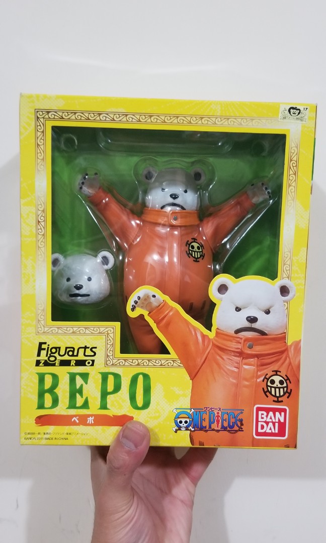全新 金證 日版 BEPO Figuarts Zero 貝波 onepiece, 興趣及遊戲, 玩具 & 遊戲類 - Carousell