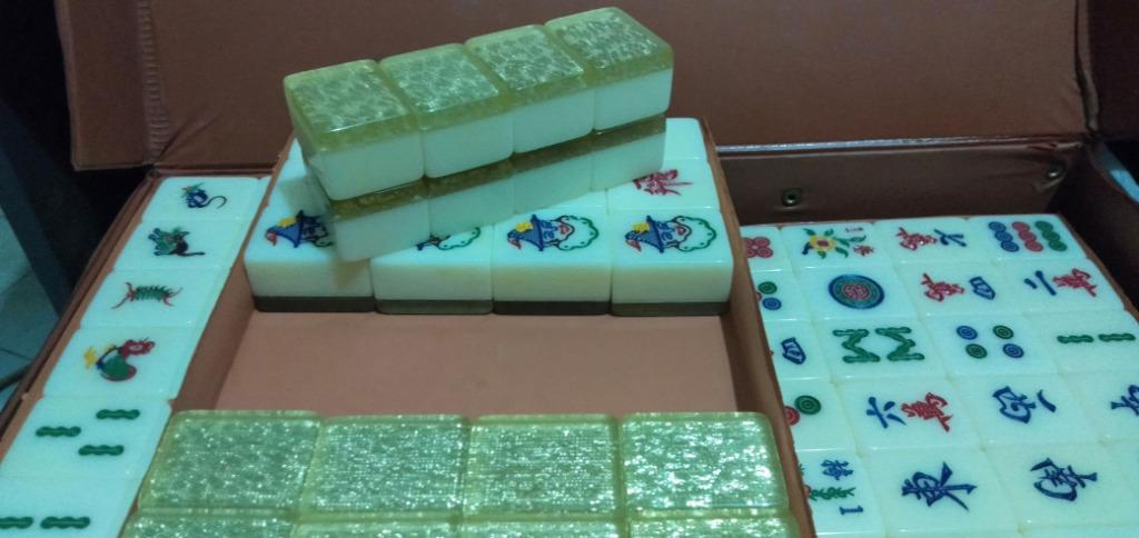 Hong Kong A1 Size Mahjong Set. #NewbieJune, Toys & Games, Bricks ...