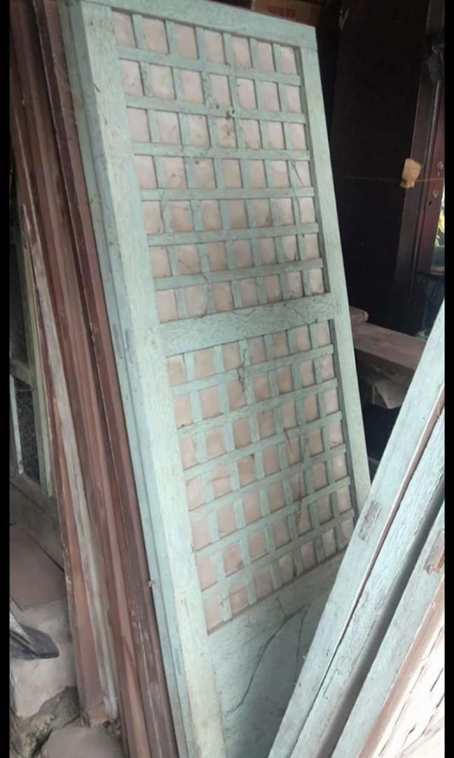 Antique Capiz windows, Furniture & Home Living, Office Furniture ...