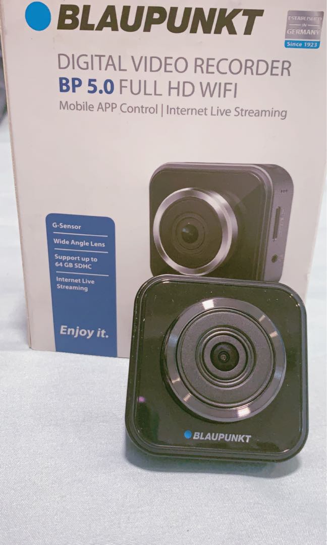 BLAUPUNKT BP 5.0 FULL HD CAR CAMERA, Furniture & Home Living, Security & Locks, Security Systems ...