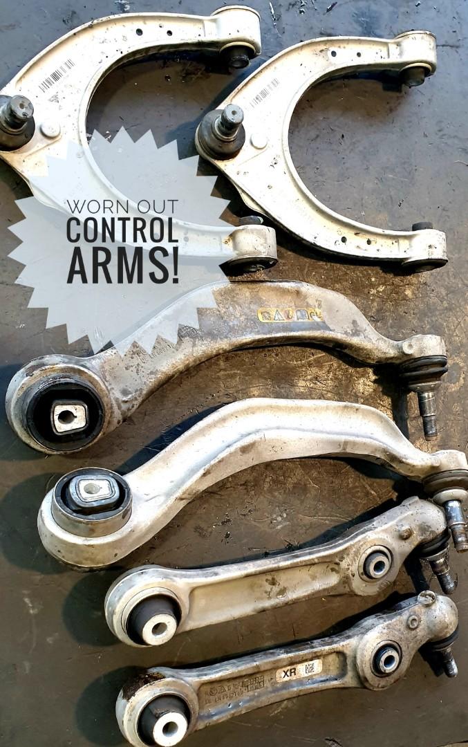BMW F01/F07/F10 : Front original full set control arms replacement, Car ...