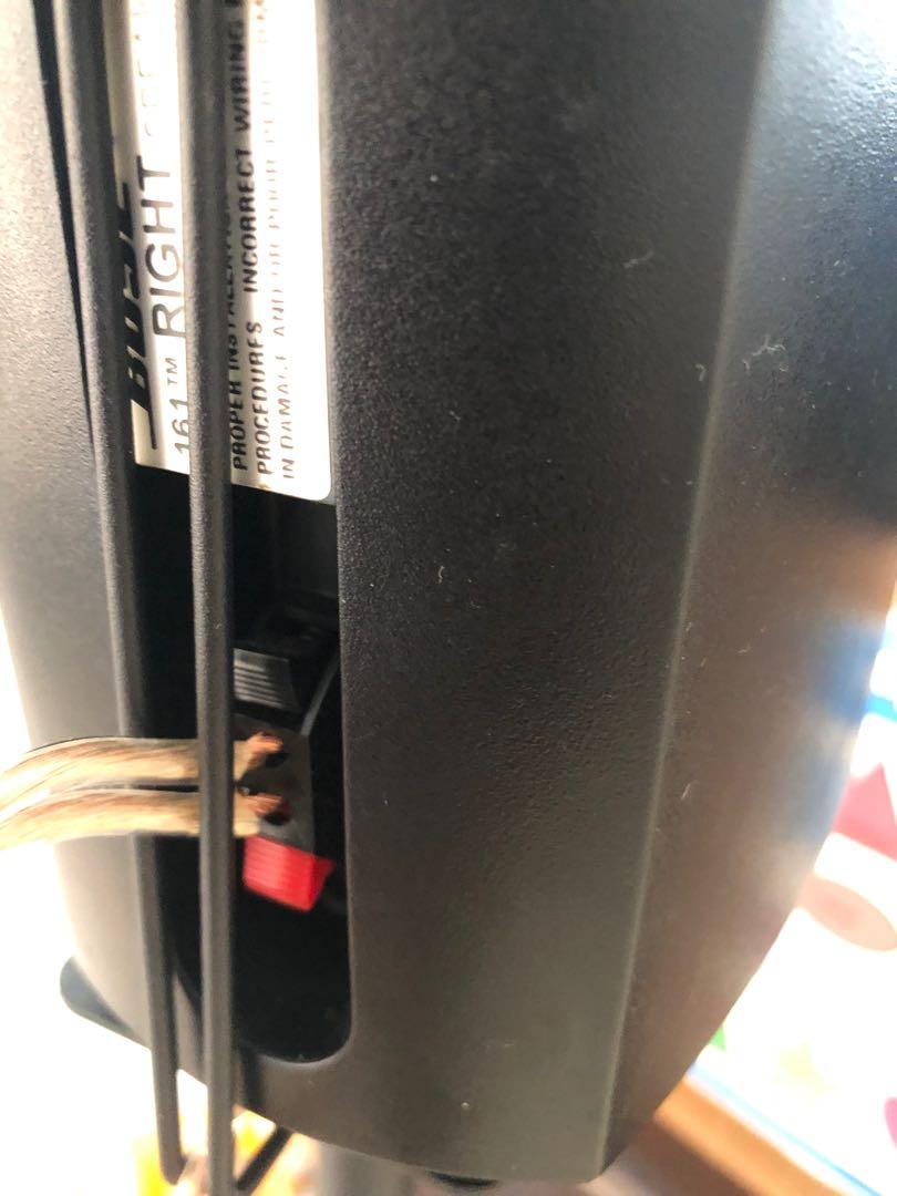 Bose 161 speaker system (pair black), Audio, Soundbars, Speakers & Amplifiers on Carousell