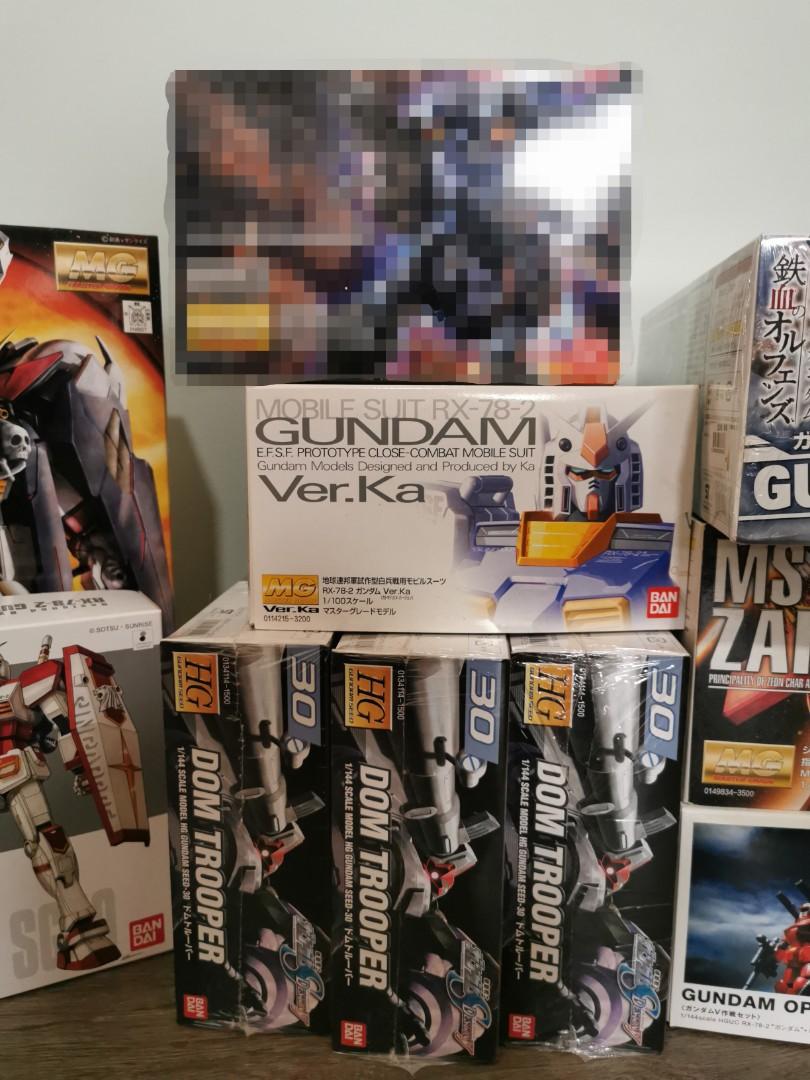 Brand new gunpla figurines, Hobbies & Toys, Toys & Games on Carousell