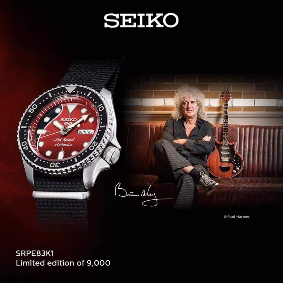 Brian May Limited Edition, Luxury, Watches on Carousell
