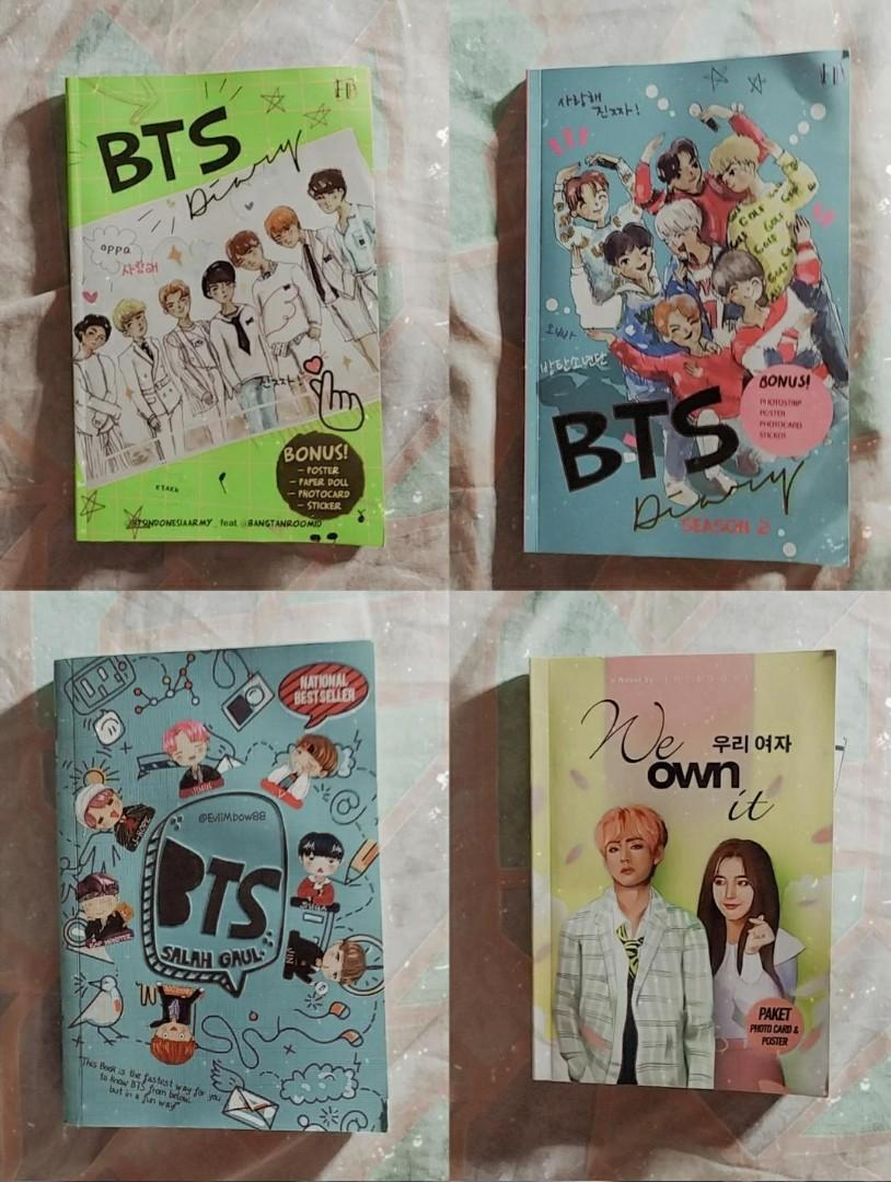 BTS Fanmade Book/BTS Novel/Buku BTS, K-Wave di Carousell