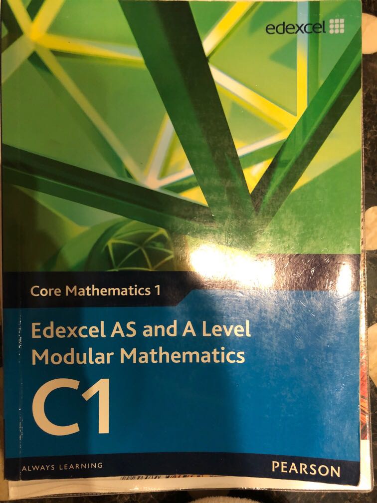 C1 core 1 mathematics textbook edexcel, 興趣及遊戲, 書本 & 文具, 教科書 - Carousell