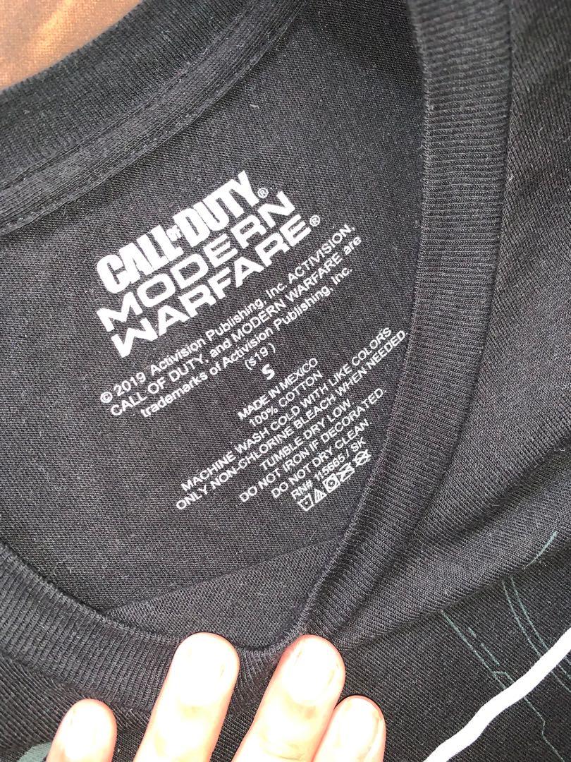 Call of Duty Modern Warfare Merchandise Shirt, Men's Fashion, Tops ...