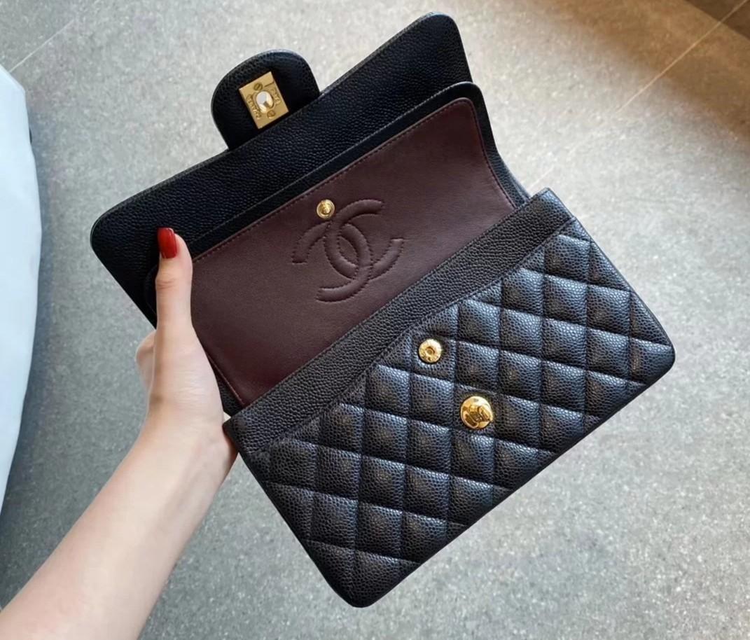 Chanel cf 23 Black gold, Women's Fashion, Bags & Wallets, Cross-body ...