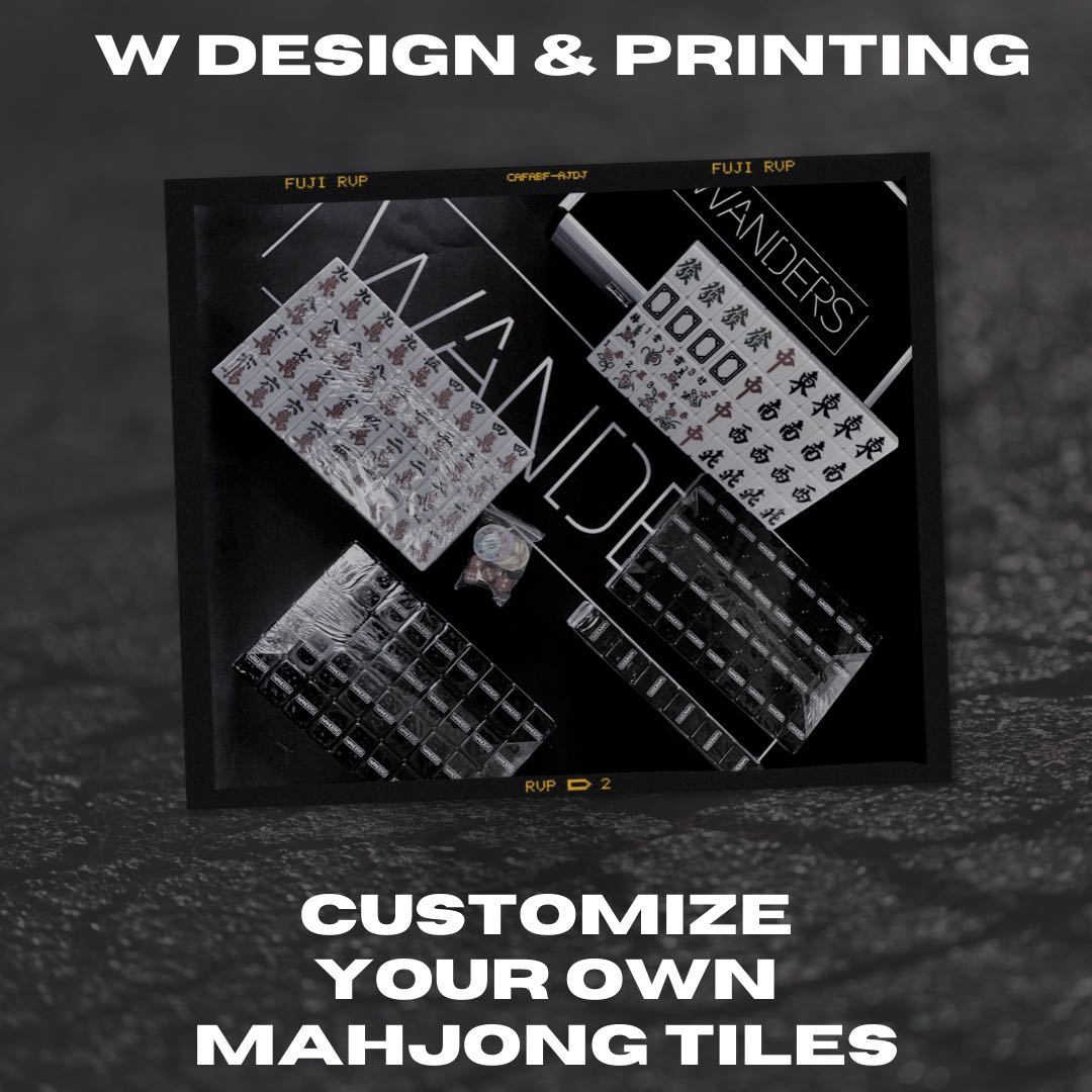 Customisable Mahjong Tiles, Hobbies & Toys, Stationery & Craft, Craft ...
