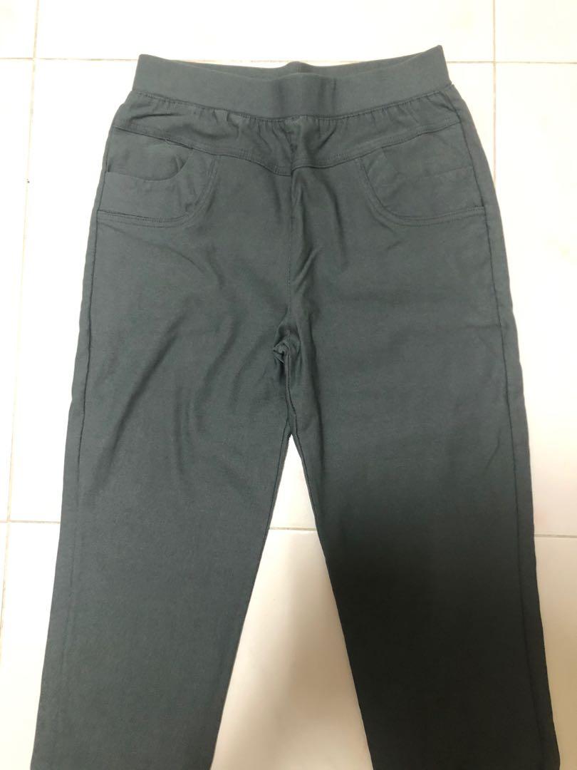 Dark grey pants, Women's Fashion, Bottoms, Other Bottoms on Carousell