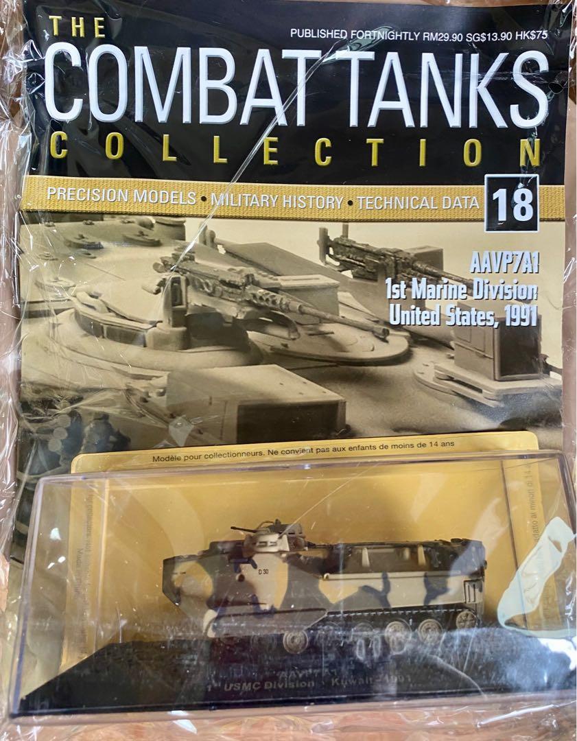 Deagostini The Combat Tanks Collection issue 18 AAVP7A1, Hobbies & Toys ...