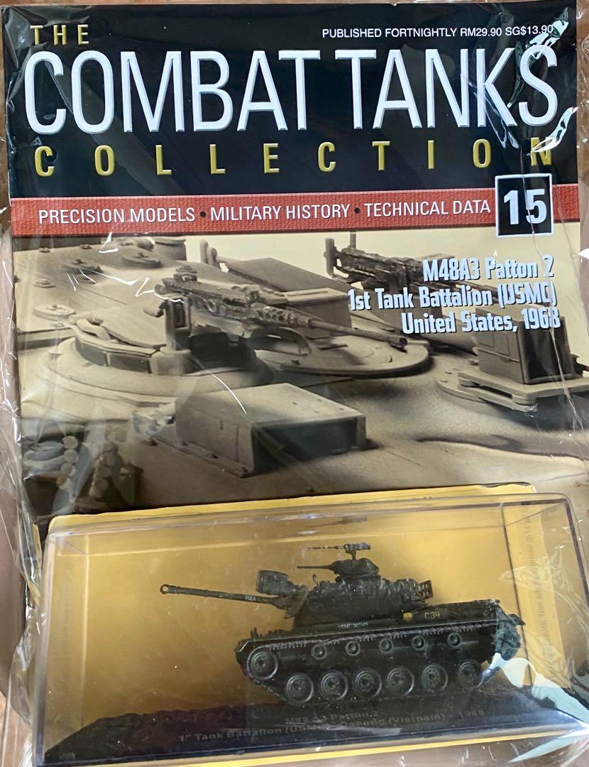 Deagostini The Combat Tanks Collection issue 15 M48A3 Patton 2, Hobbies ...