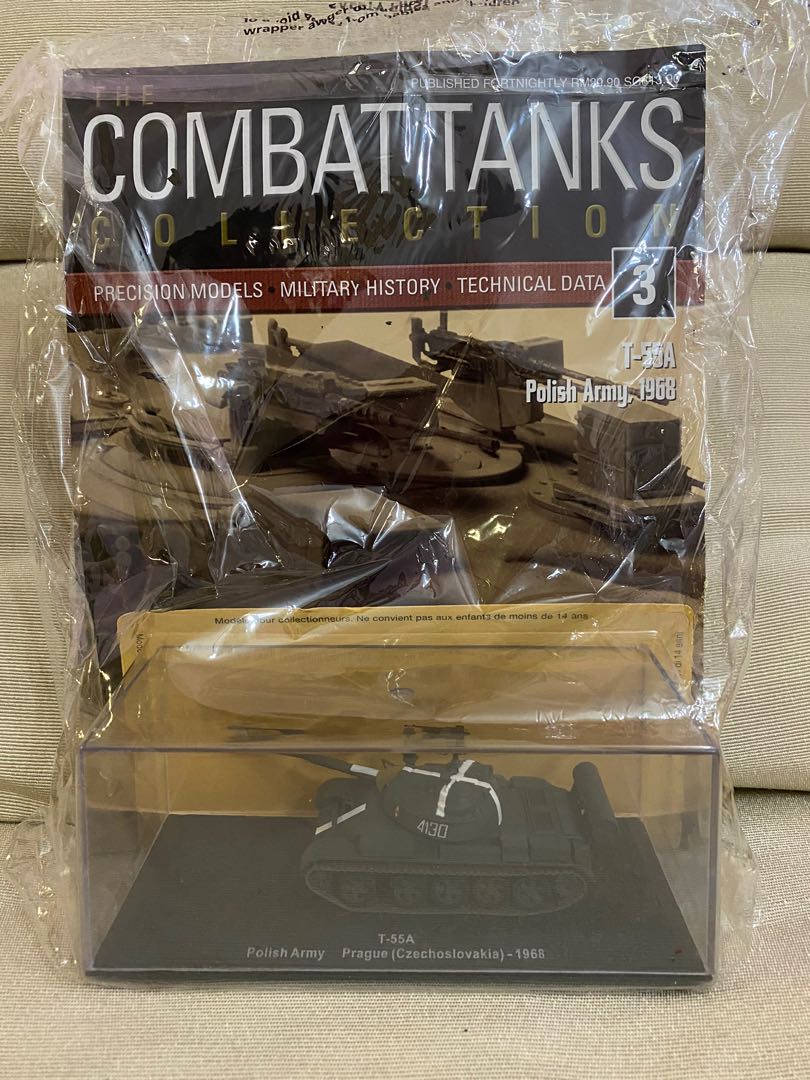 Deagostini The Combat Tanks Collection T-55A polish Army,1968 (1/72 ...